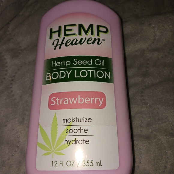 Hemp Heaven | Bath & Body | New Hemp Heaven Strawberry Lotion | Poshmark